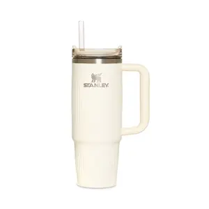 STANLEY The Quencher H2.0 Fluted 30 Oz. Tumbler In Cream Gloss Cream Gloss