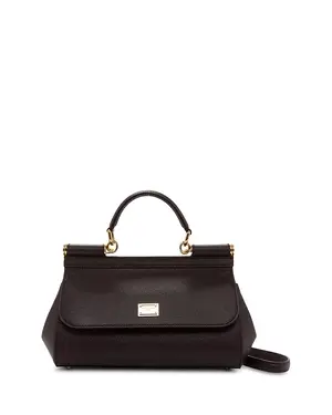Dolce & Gabbana Small Top Handle Bag - Black