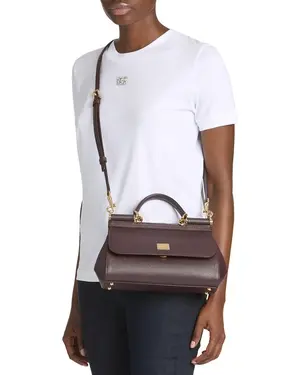 Dolce & Gabbana Small Top Handle Bag - Black