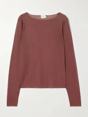 DEIJI STUDIOS Ribbed Ecovero™-blend Top