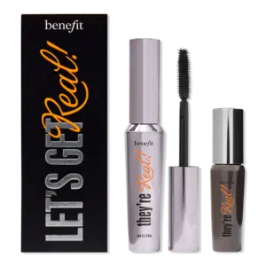 BENEFIT COSMETICS Let's Get Real! Mascara Set - One-color