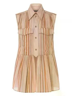 Alberta Ferretti Striped Shirt