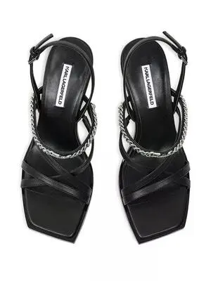 Karl Lagerfeld 70mm Karmel Sandals