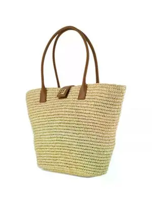 ANINE BING Lou Tote Bag - Neutrals