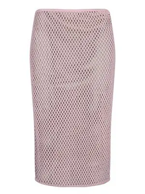 Prada Midi Skirt - Pink