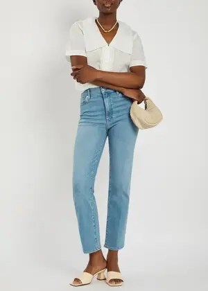 FRAME Le Sleek Straight-leg Jeans