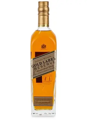 JOHNNIE WALKER WHISKY Johnnie Walker Blended Scotch, Whisky, Gold Label, Reverse - N/a