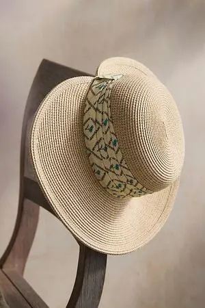 TERRAIN Pleated Band Sun Hat