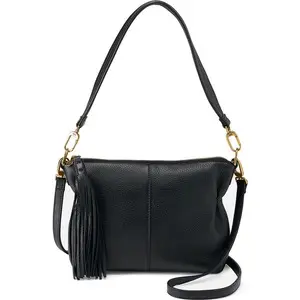 Hobo Kori Leather Crossbody Bag - Black