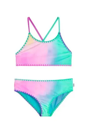 LIMEAPPLE Gradient Printed Bikini Set - Multicolor