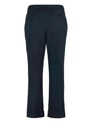 Aspesi Straight-leg Trousers - Blue