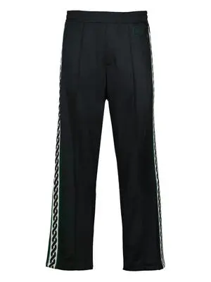 Drole De Monsieur Logo-embroidered Track Pants - Black