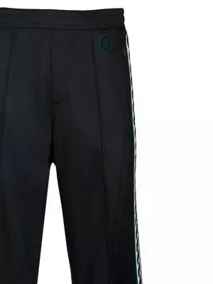 Drole De Monsieur Logo-embroidered Track Pants - Black