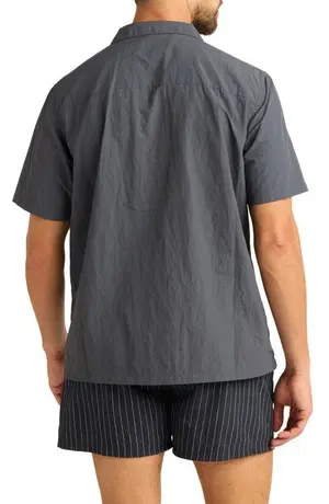 AUTO-REPLY™ Alex Nylon Camp Shirt - Granite