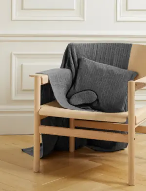 Ralph Lauren Cable-knit Cashmere Travel Set - Gray