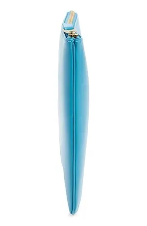 Comme Des Garçons Classic Leather Zip-up Pouch - Blue