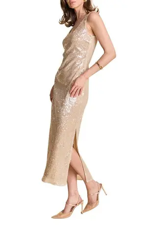 Endless Rose Sequin Sleeveless Maxi Dress