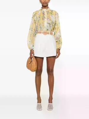 Zimmermann Acacia Shorts - White