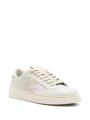 Etro Leather Low-top Sneakers
