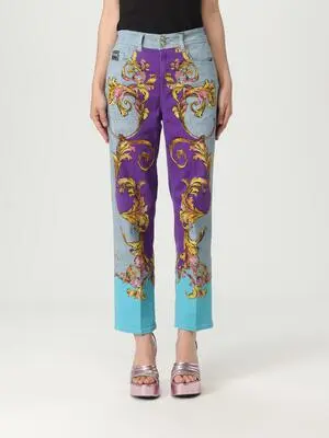 Versace Printed Jeans