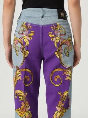 Versace Printed Jeans