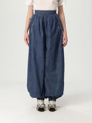 Valentino Garavani Wide Leg Jeans - Blue