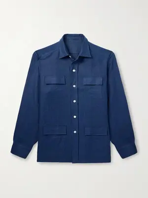 Anderson & Sheppard Linen Overshirt