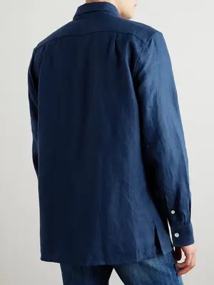 Anderson & Sheppard Linen Overshirt