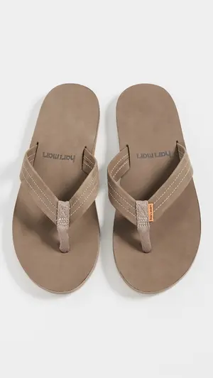HARI MARI Fields Flip Flops - Stone