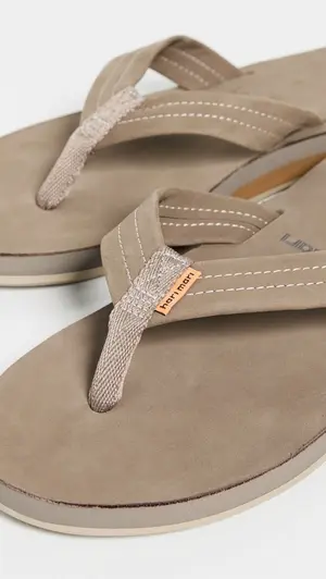HARI MARI Fields Flip Flops - Stone