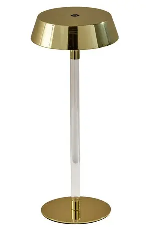 ADESSO Orla Led Cordless Table Lamp - Shiny Gold