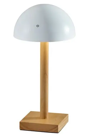 ADESSO Nash Led Cordless Table Lamp - White