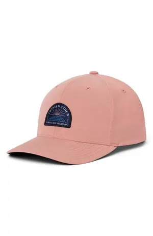 Travis Mathew Sea Explorer Snapback Cap - Terra Cotta