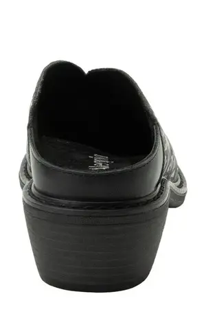 ALEGRIA BY PG LITE Leather Mule With Arch Support - Loretta Crow