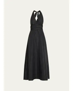 Bernadette Marilyn Camelia Embossed Midi Dress