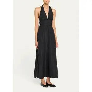 Bernadette Marilyn Camelia Embossed Midi Dress
