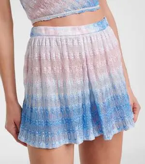 Missoni Zigzag Ombré Lamé Shorts - Multicoloured