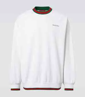 Gucci Logo Cotton-blend Sweatshirt