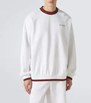 Gucci Logo Cotton-blend Sweatshirt