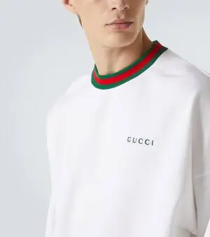 Gucci Logo Cotton-blend Sweatshirt