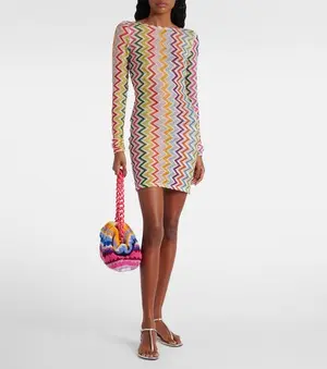 Missoni Crochet Open-back Beach Dress
