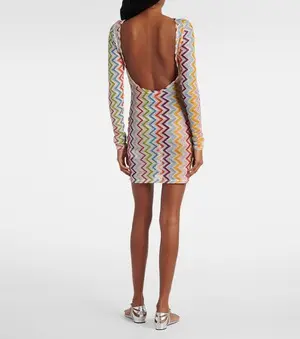 Missoni Crochet Open-back Beach Dress