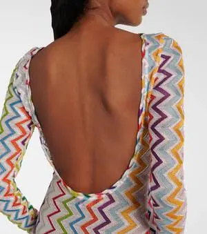 Missoni Crochet Open-back Beach Dress