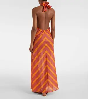 ERES Printed Cotton Voile Maxi Dress