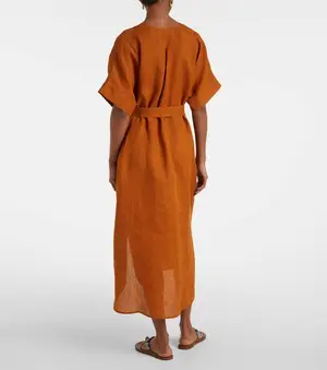 ERES Bibi Linen Kaftan - Brown