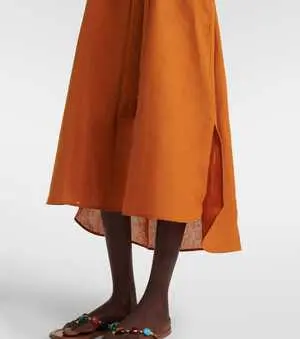ERES Bibi Linen Kaftan - Brown