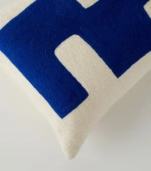 Jonathan Adler Ojai Blocks Wool And Cotton Cushion