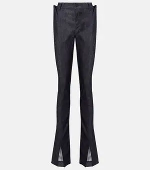 MUGLER High-rise Skinny Jeans