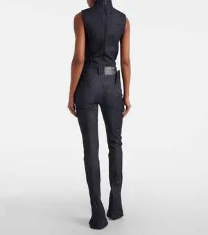 MUGLER High-rise Skinny Jeans