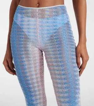 Missoni Zig Zag High-rise Flared Pants